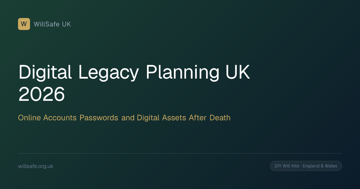 Digital Legacy Planning UK (2026): How to Manage Your Online Accounts ...