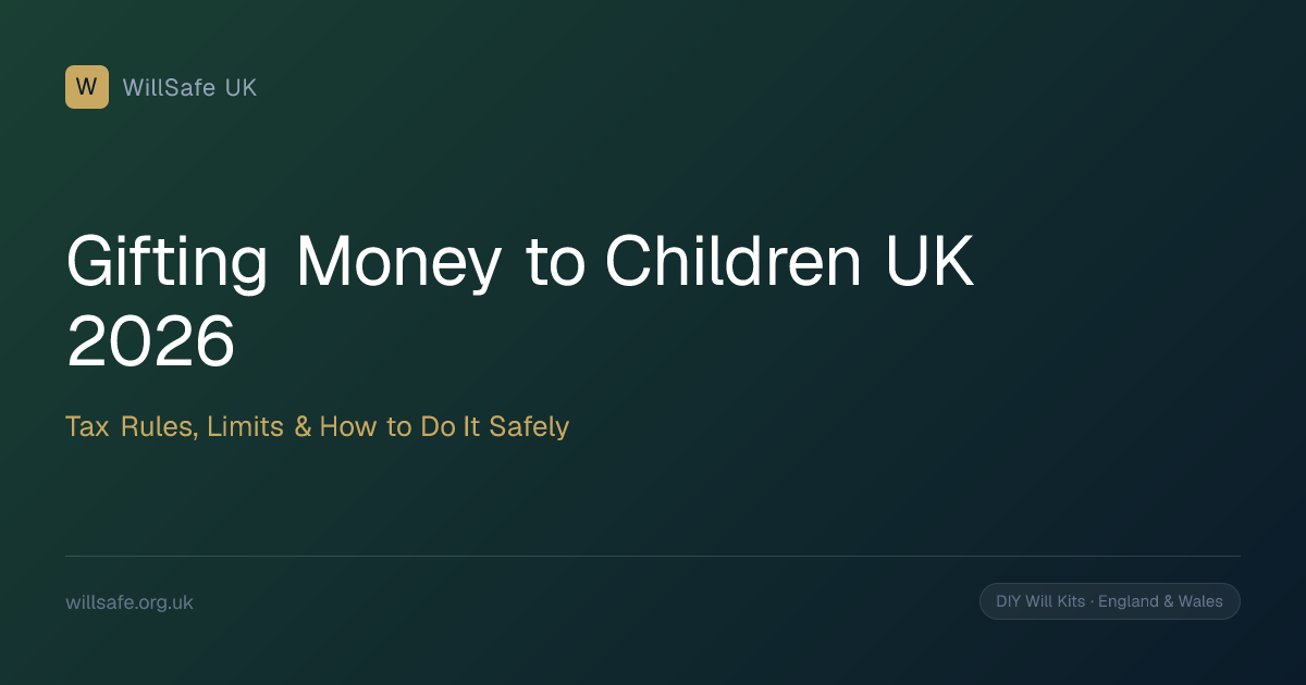 Gifting Money to Children UK (2026): Tax Rules, Limits & How to Do It ...